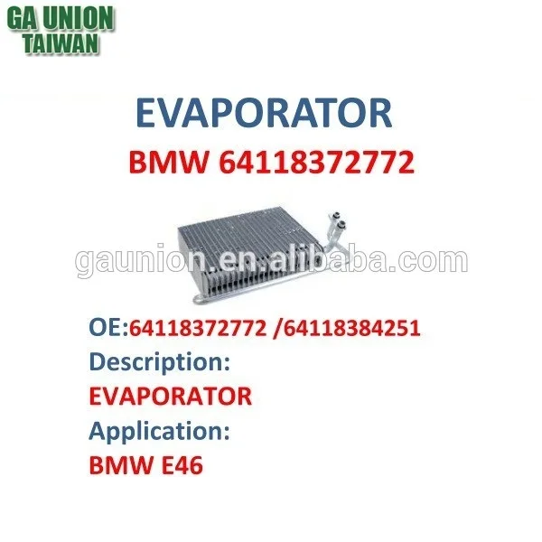 Evaporator,Air Conditioning 64118372772 64118384251 For Bmw E46 - Buy ...