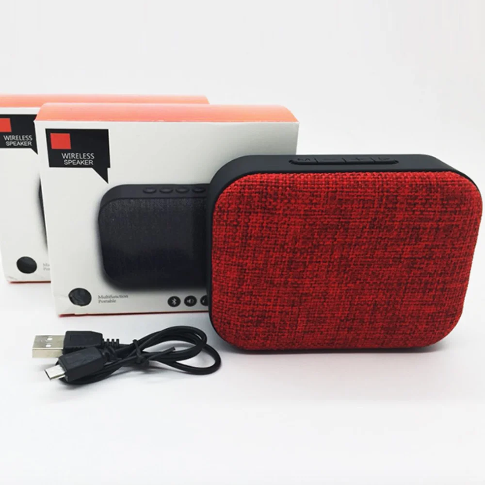 High Quality Miniso Rohs Subwoofer Car Audio Fabric Wireless Speaker ...
