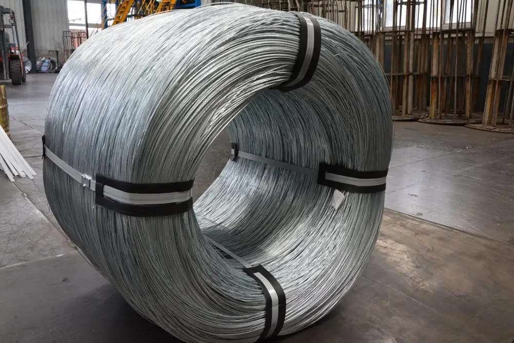 Custom China Supplier Raw Material Hot Dipped Galvanized Steel Wire For ...