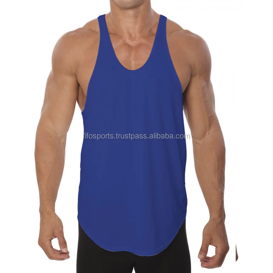 Bodybuilding Racerback Y Back Muscle Stringer Vest Tops Oversized ...