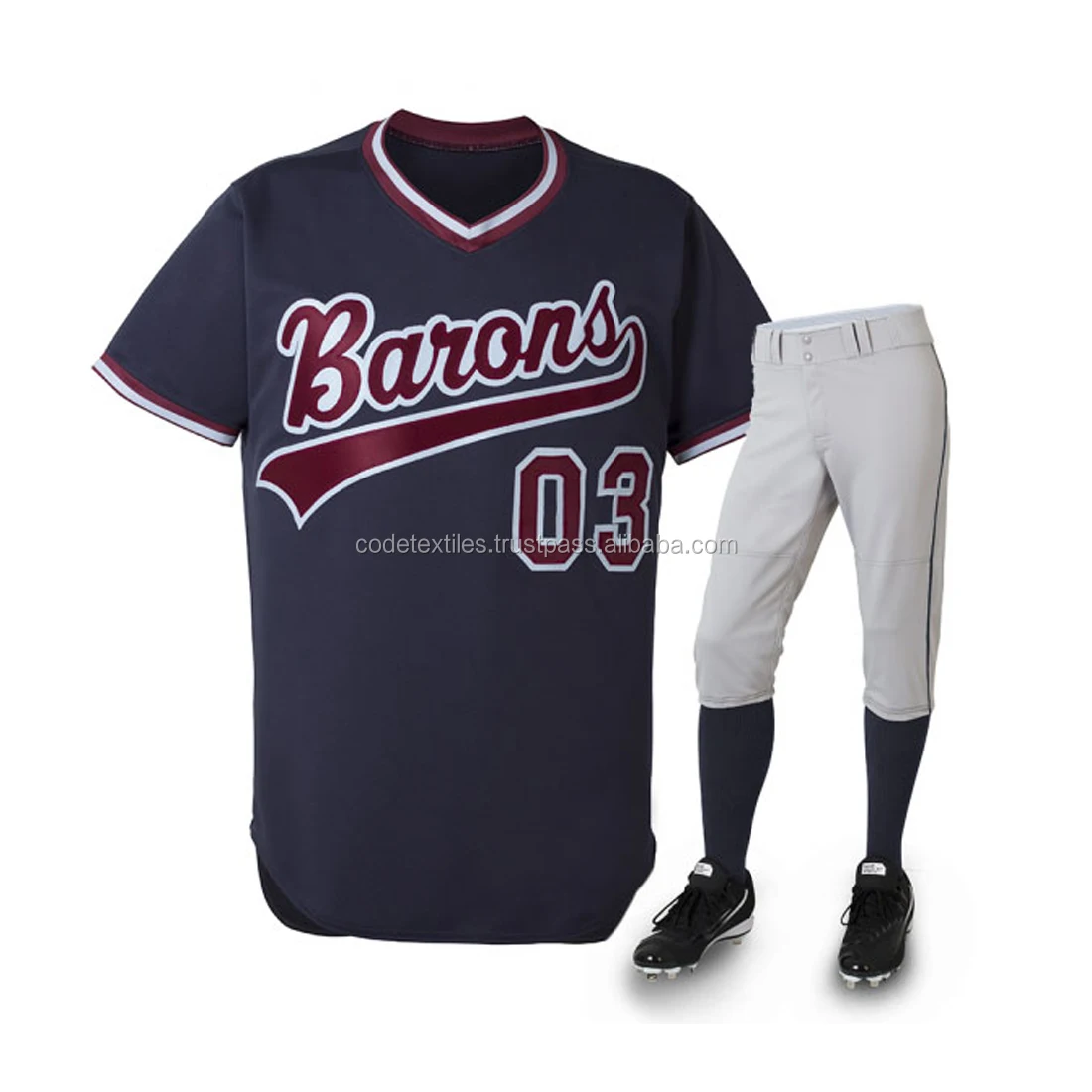 Hot Sale Custom Made Dye Sublimation Printing Baseball Uniforms - Buy ...