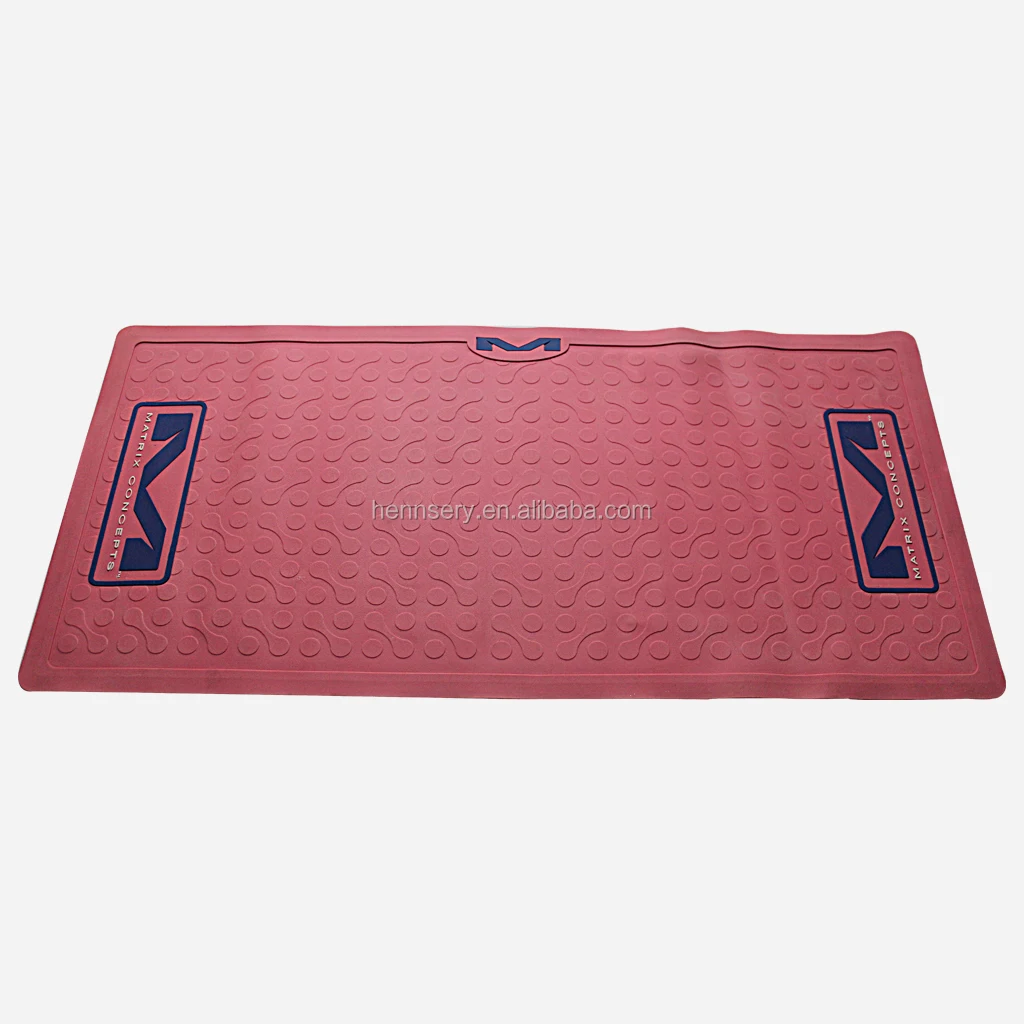 Personalized Rubber Race Pit Mat With Motorcycle Brand Logo - Buy Race ...