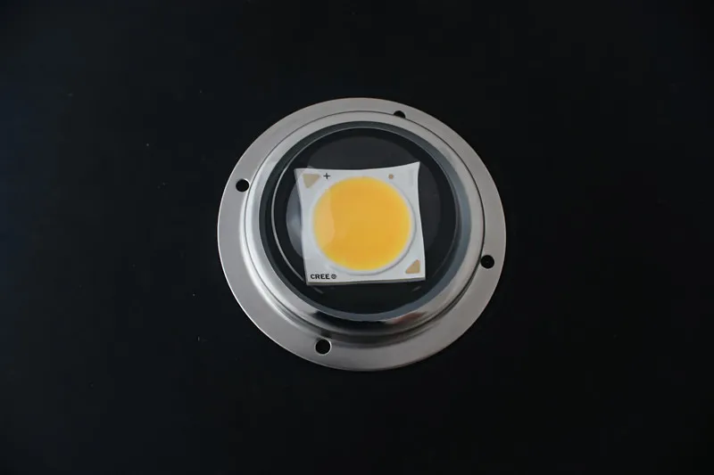 90 Degree Cob Led Light Diffuser Optical Glass Lens With Light ...