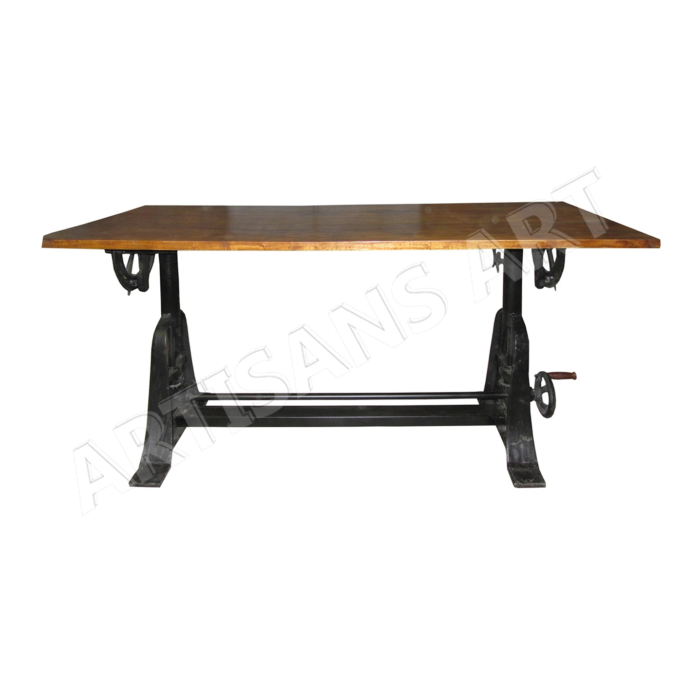French Industrial Architect Drafting Table Modern Rustic Industrial ...