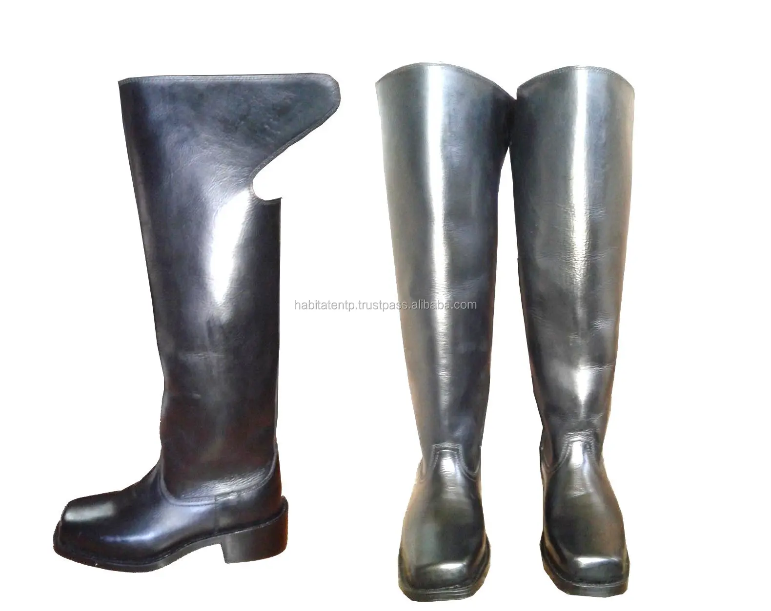 Dragoon Boots - Historical Leather Boots for Outdoor Activities