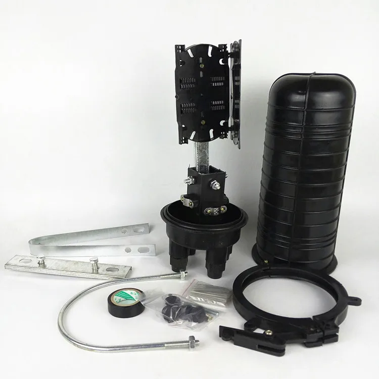 2 Inlet 2 Outlet Vertical Dome Type 24 to 144 Core Joint Box