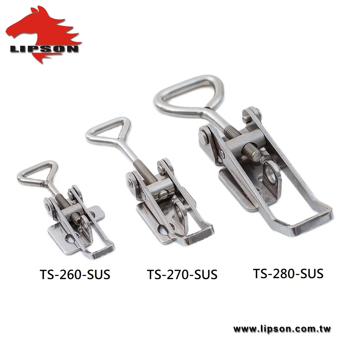 TS-270-SUS Toolbox Stainless Steel Compression Adjustable Draw Toggle Latch