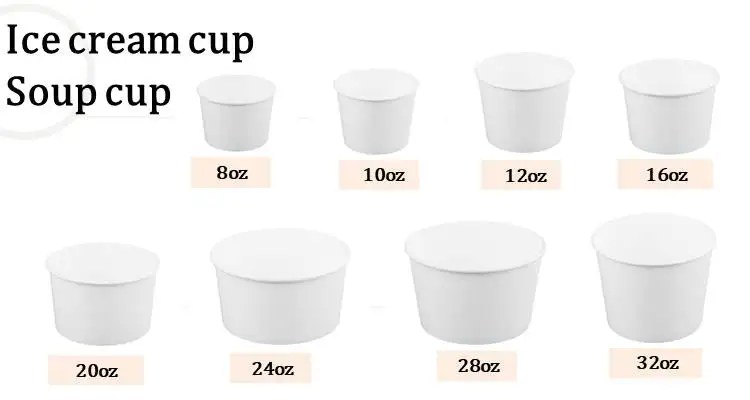 520cc Paper Bowls - Durable, Disposable Soup Containers