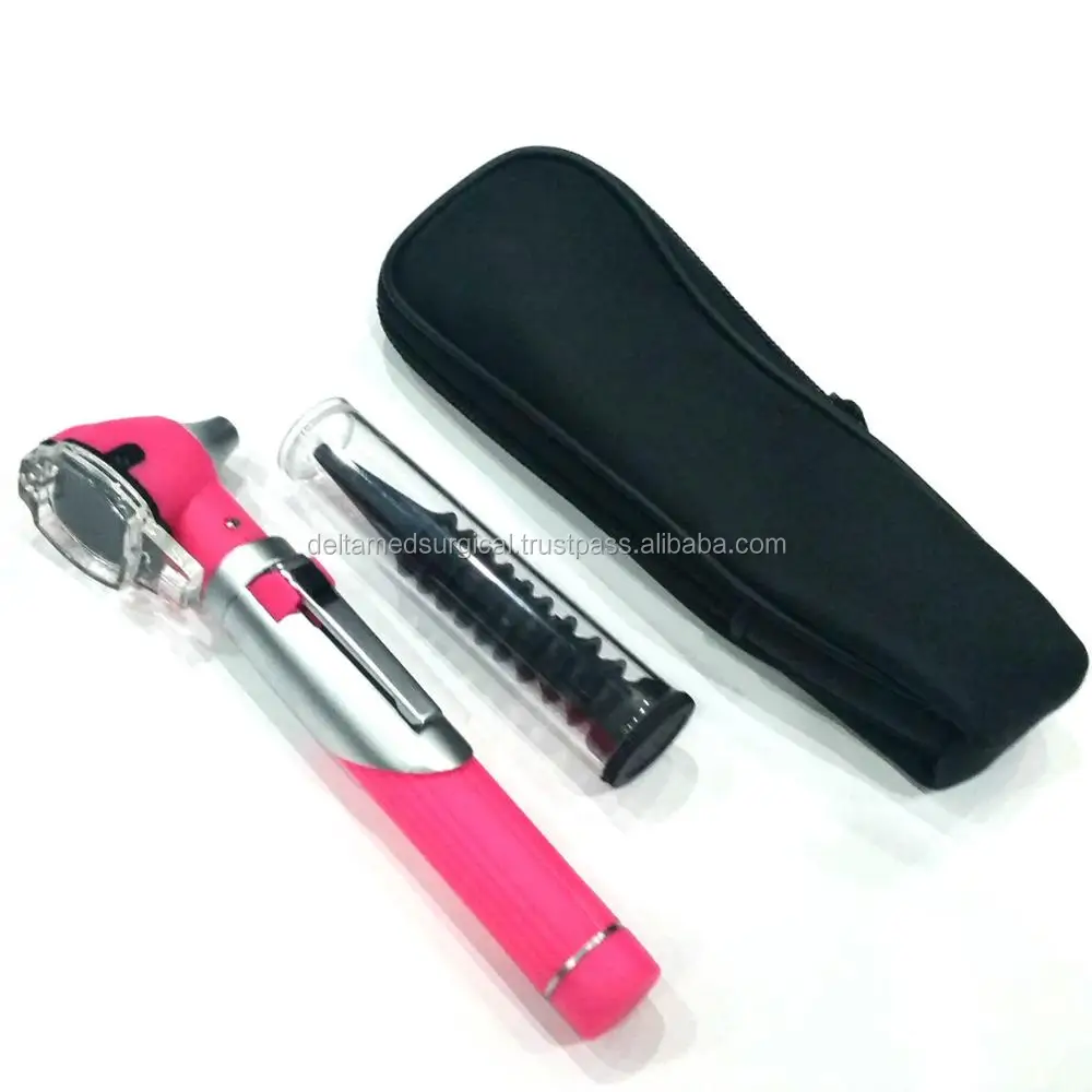 Politzer Ear Syringe Base Plate Rubber Bulb 4 Tips Stainless New - Buy ...