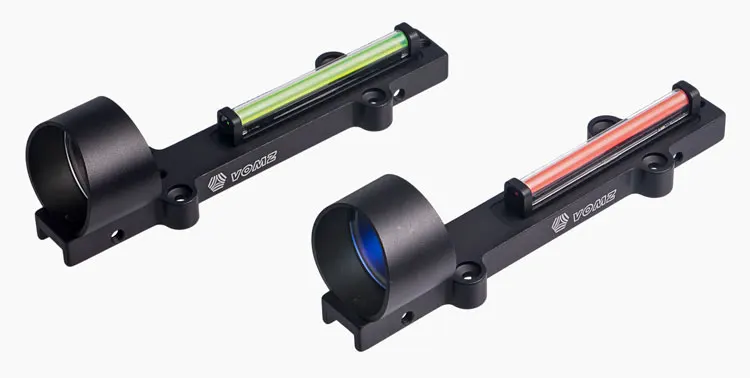 Ans Lightweight Red Fiber Optic Sight 1x Red Dot Sight Hunting Scope ...