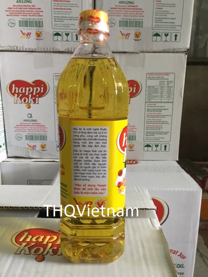 [thq Vietnam] Happi Koki Cooking Oil 1l*12btls - Buy Cooking Oil,Cheep ...