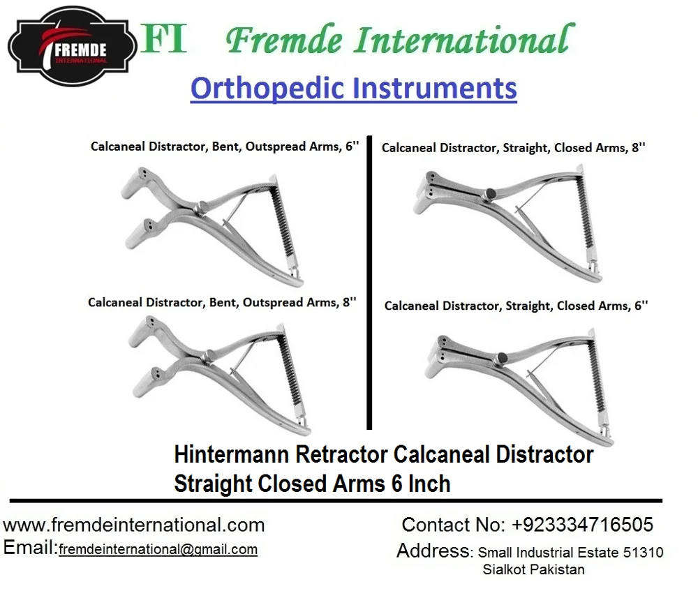 Hintermann Retractor Calcaneal Distractor Straight Closed Arms 6 Inch ...
