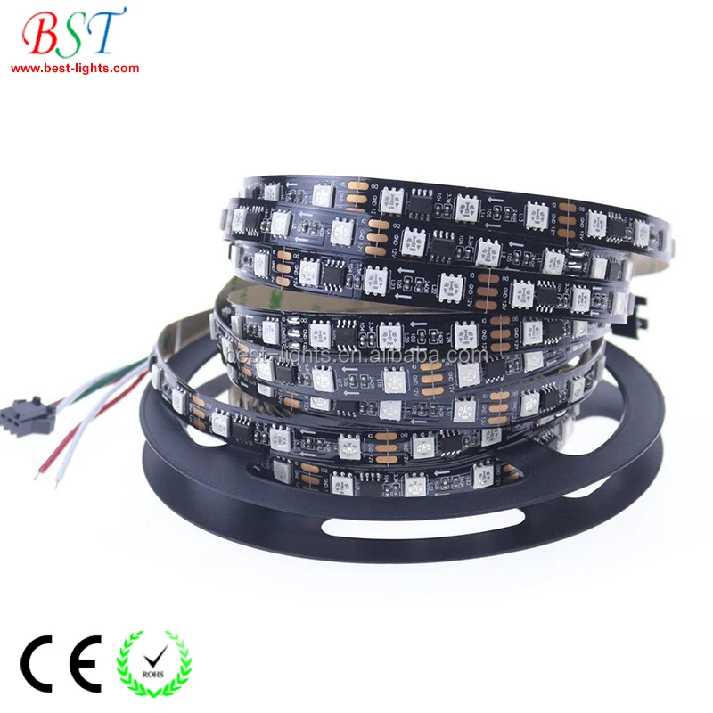 Waterproof WS2811 WS2812b WS2813 Addressable SMD 5050 RGB 5V 12V 24V ...