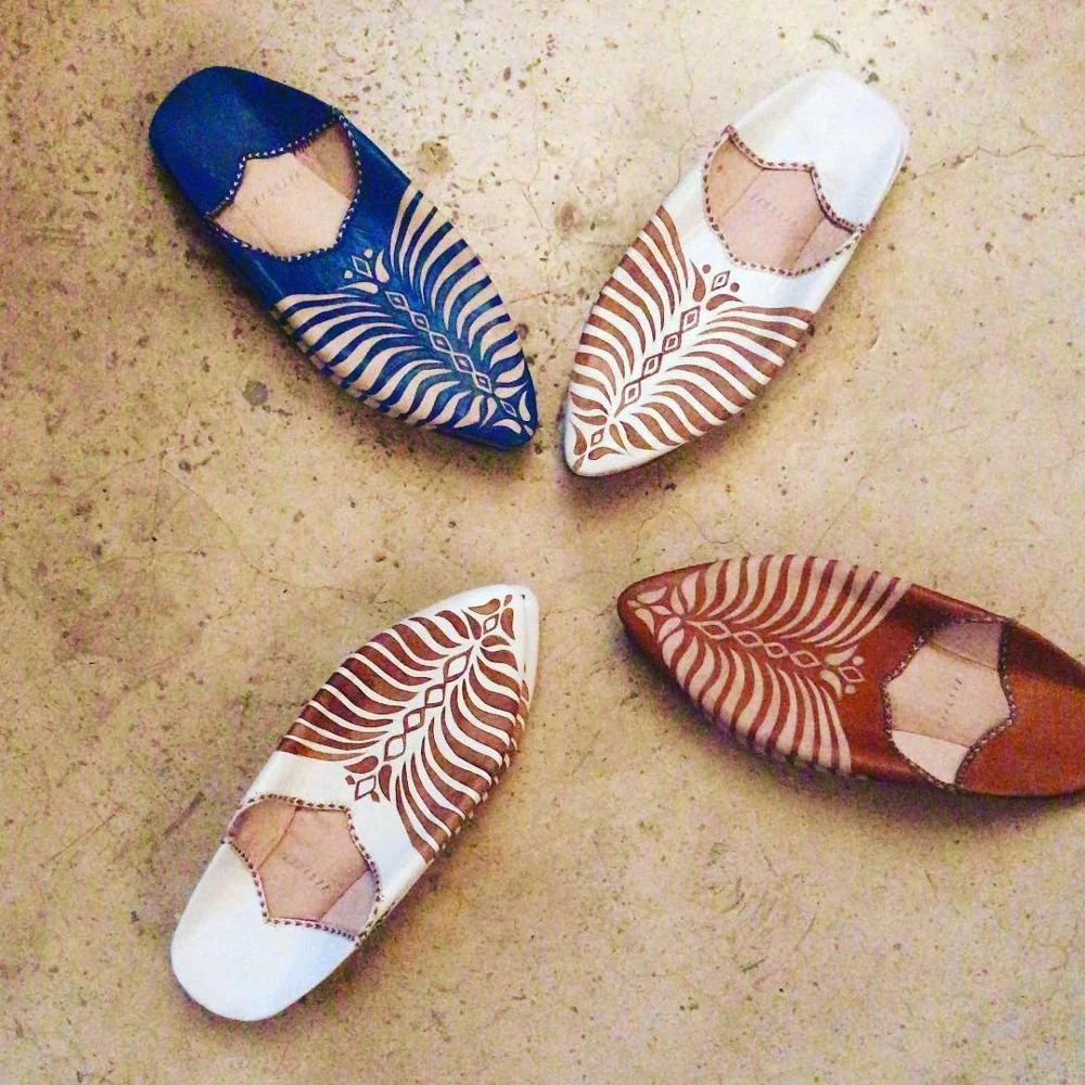 Handmade Genuine Leather Slippers - Fashionable & Durable