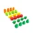 Plastic Preschool Teaching Aid Fruit Set Counters Math Manipulatives ...