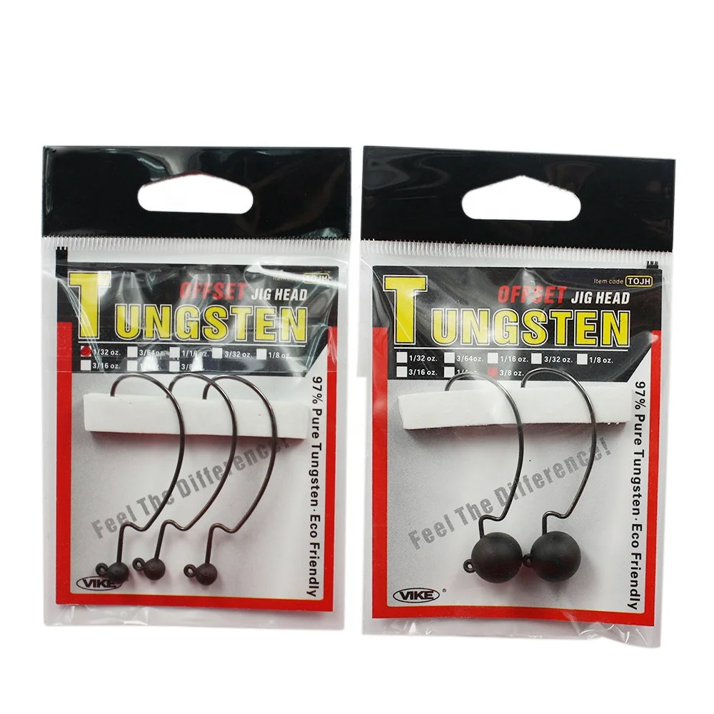 Fishing Tungsten Offset Jig Head,Tungsten Offset Jig Head,Ned Jig Head ...