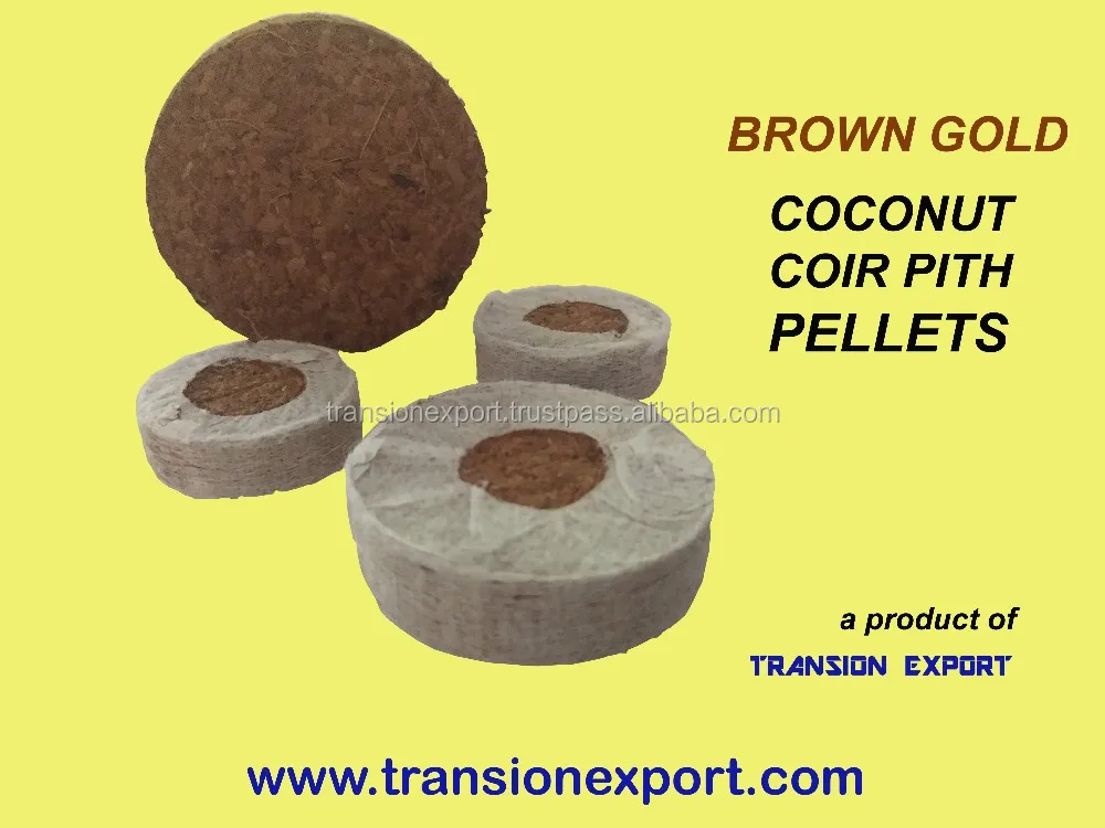 Coco Coir Disc Pellets Tablets For Seed Starting Plant Growing Eco ...