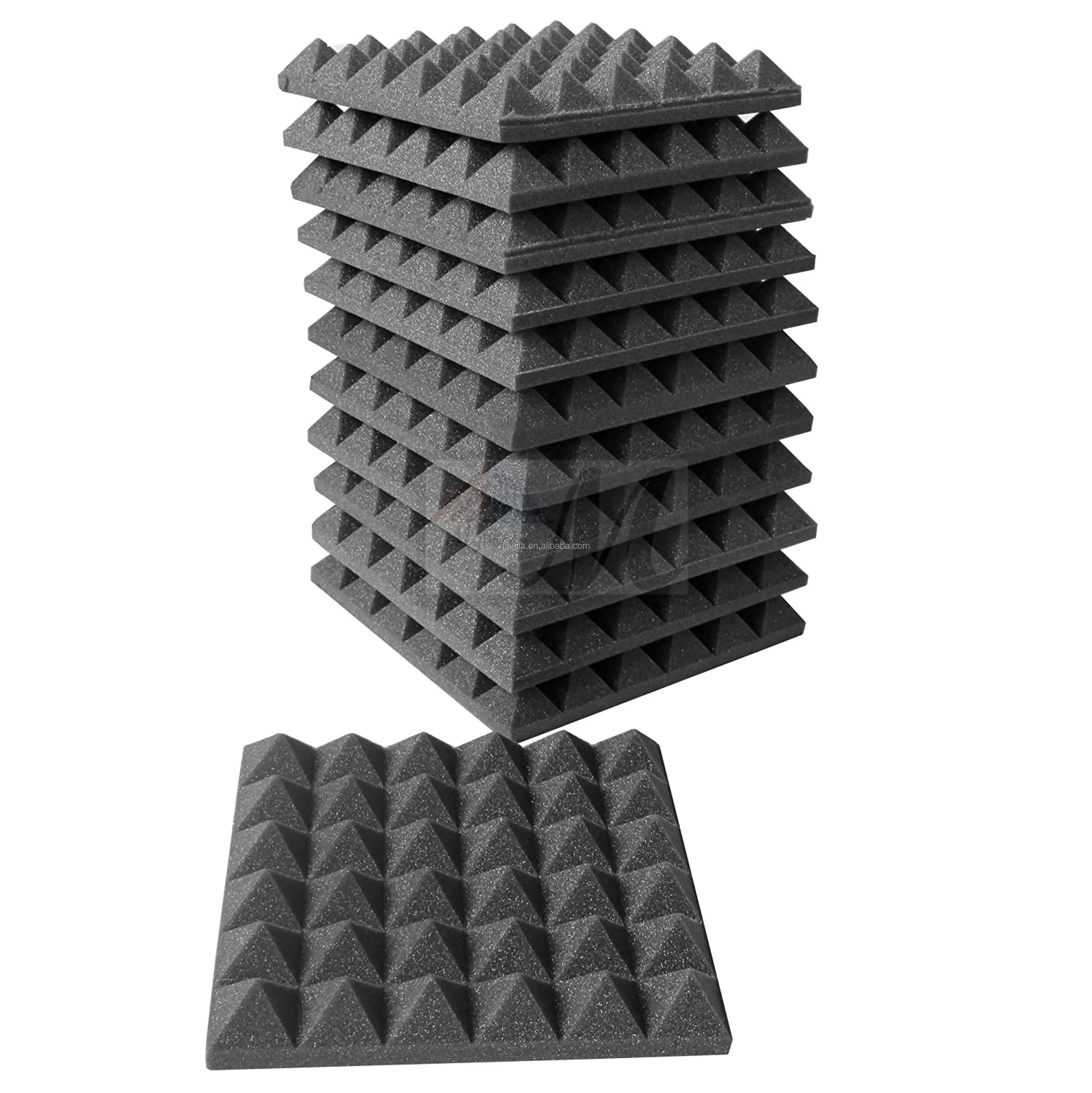 Studio Kedap Suara Dinding Ubin Piramida Busa Akustik Suara Isolasi ...