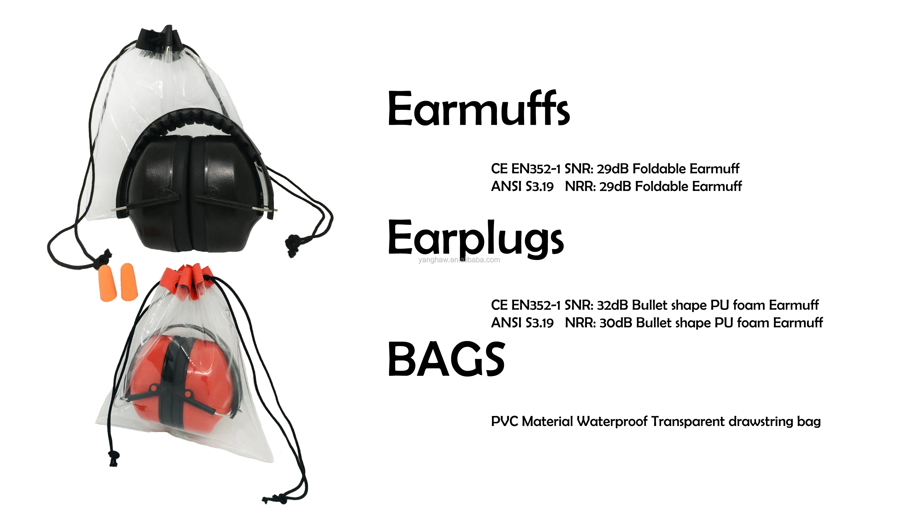 Outdoor Shooting Foldable Earmuff Ear Muff With Storage Bag - Buy Ear ...