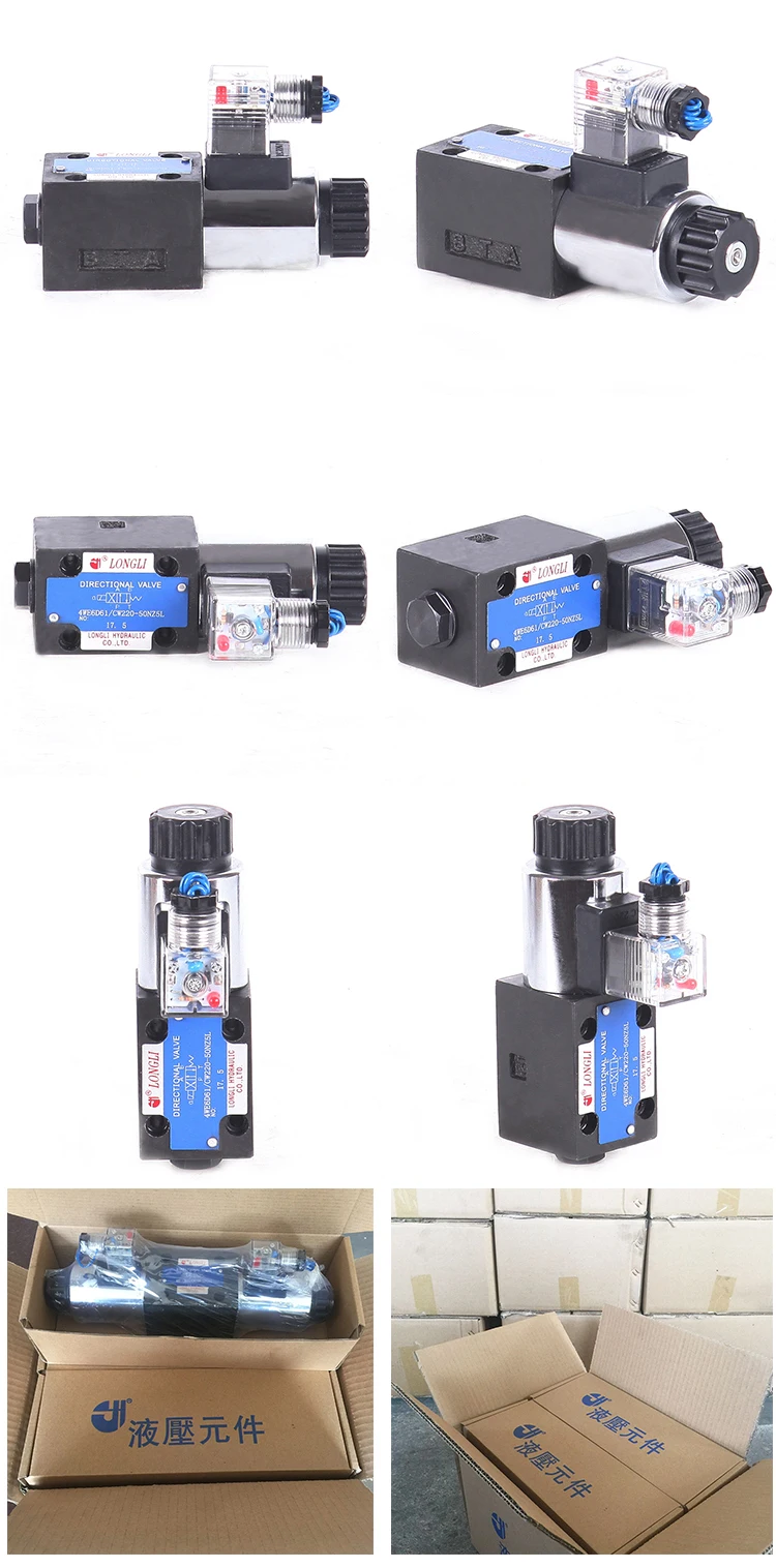 4WE6 Solenoid Directional Control Valves - Buy Truck Manual Valve, Hydraulic Joystick Control ...