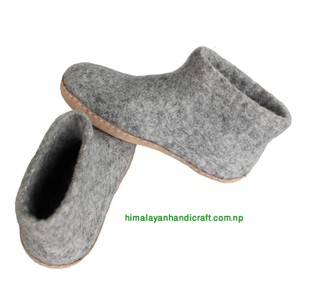 Himalayan Felt Slipper - Handmade in Nepal for All Seasons