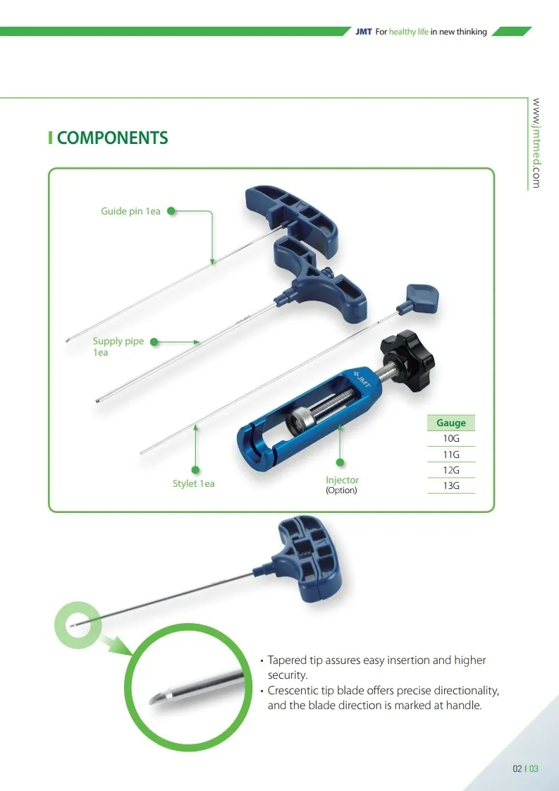 JMT Vertebroplasty Puncture Needle OCN (Osteo Cement Needle) Made in ...