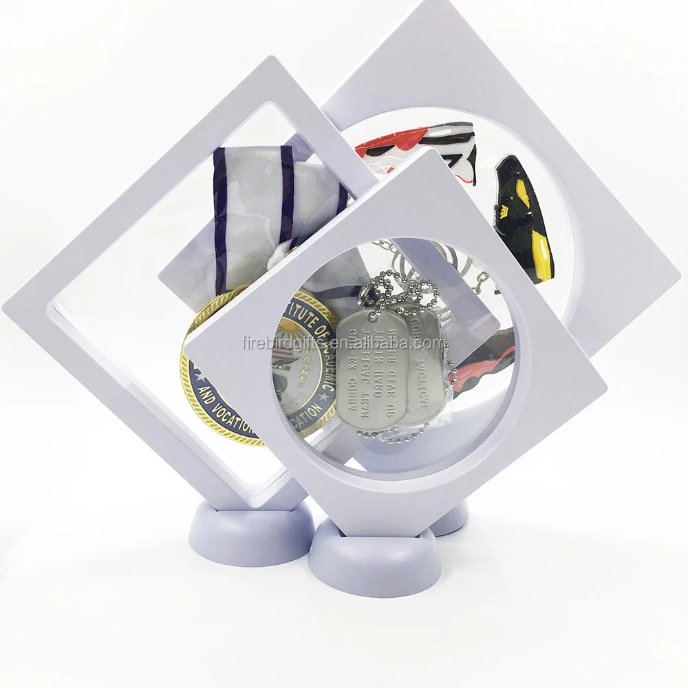 3D Floating Display Frame for Transparent Gift Packaging