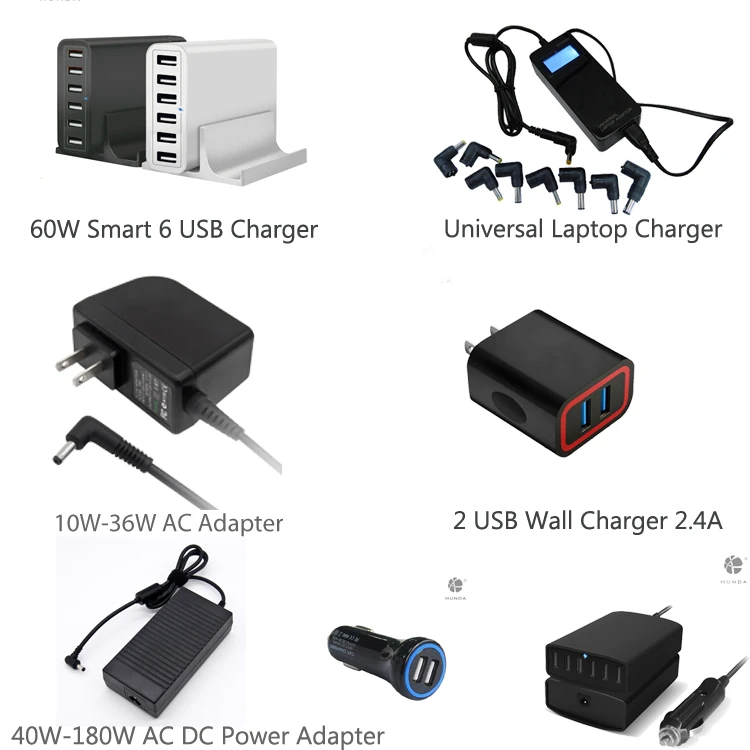 Multiple Usb Hub 6-port Portable 6 Port Usb Charger Desktop Station For ...