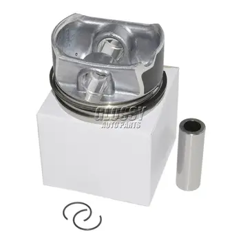 Glossy Pistons & Rings Set For Mk5 A3 A4 2.0 Tfs 06d 107 066 C 06d 198 ...
