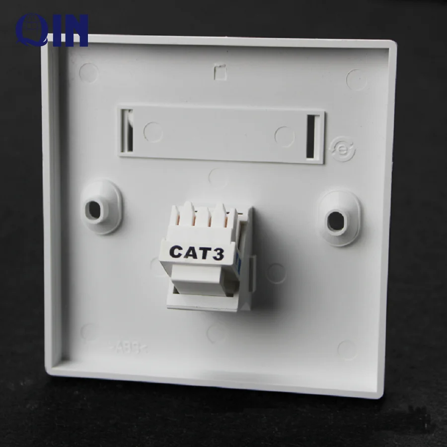 4 Port Rj45 Faceplate 86 Faceplate 86x86mm 1port- 4 Port Rj45 Abs ...