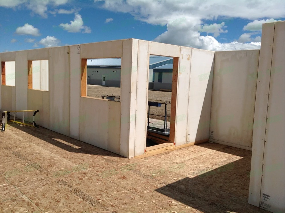 Insulated Drywall Panels Fireproof Sound Insulation Magnesium Oxide ...