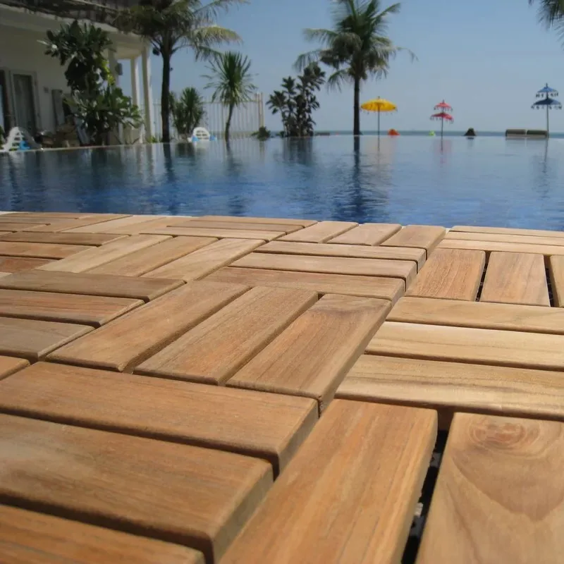 Outdoor Flooring With Interlocking Deck Tiles - Buy Wood Deck Tiles ...