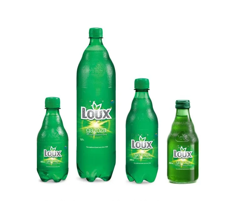 Loux - Gazoza Carbonated Green Lemon Soda Drink Beverage - 330ml Pet ...