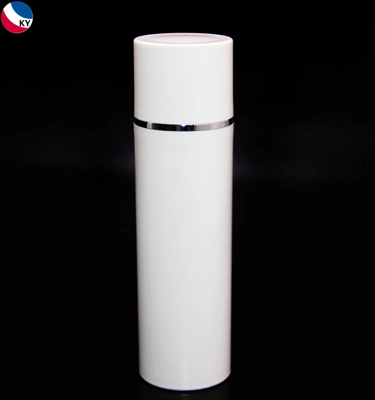 White Plastic Body Spray Bottle 100ml 150ml White Aluminium Bottle ...