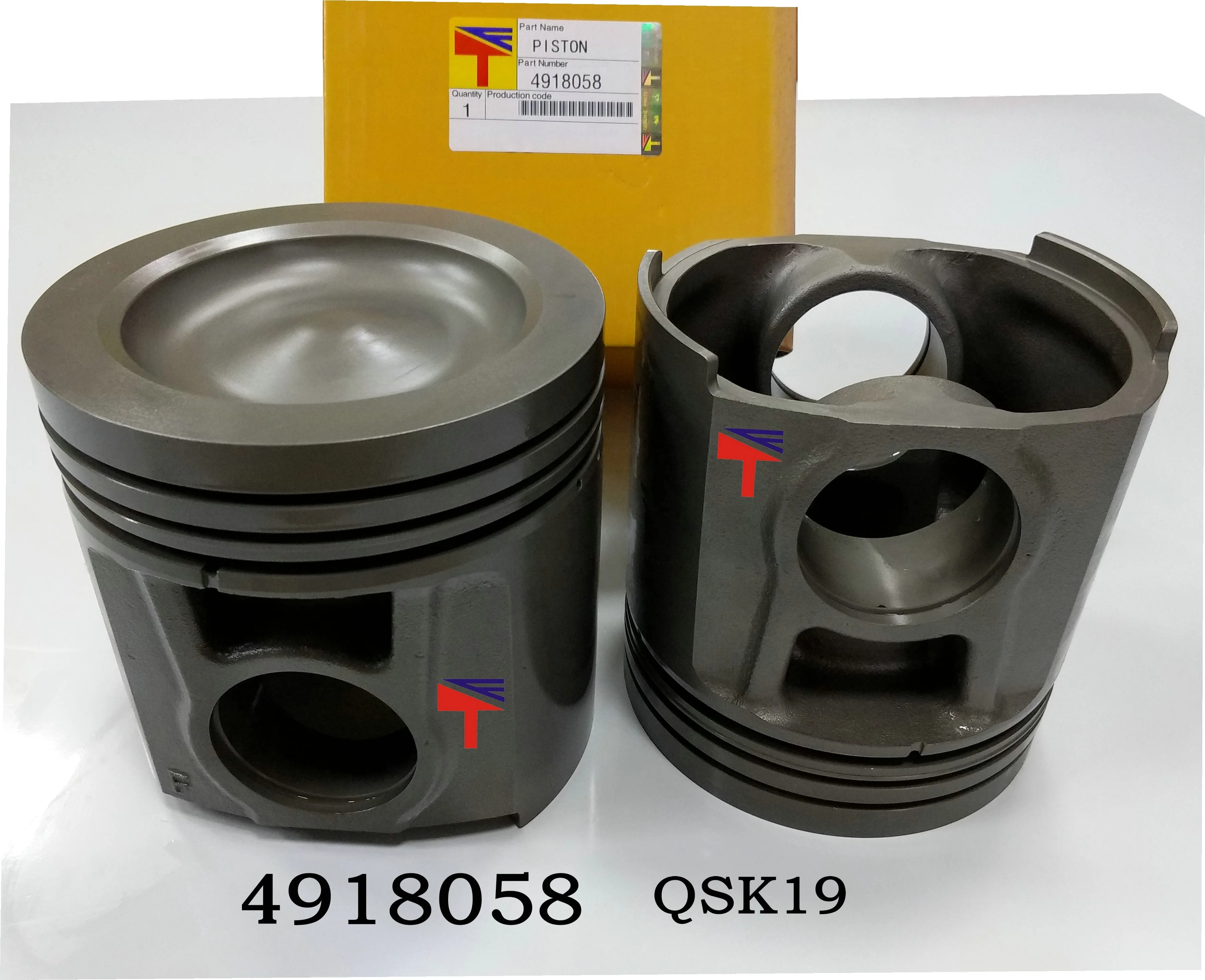 Motor Diesel Piston Crown 23529367 Falda 23516681 Motor S60 Para ...