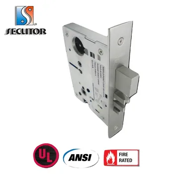 Ul Listed 3 Hour Fire Rated Ansi Grade 1 Commercial Door Mortise Lock ...