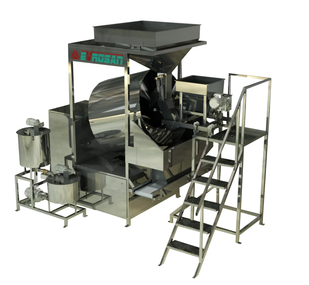 Automatic Nuts Salting Machine / Evro 507 Ato - Buy Peanut Salting ...