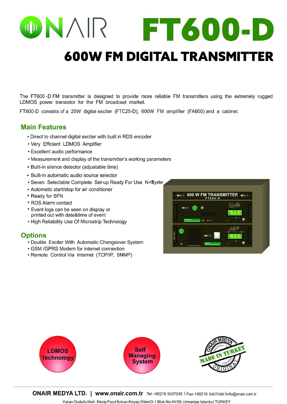 600W调频广播发射机| Alibaba.com