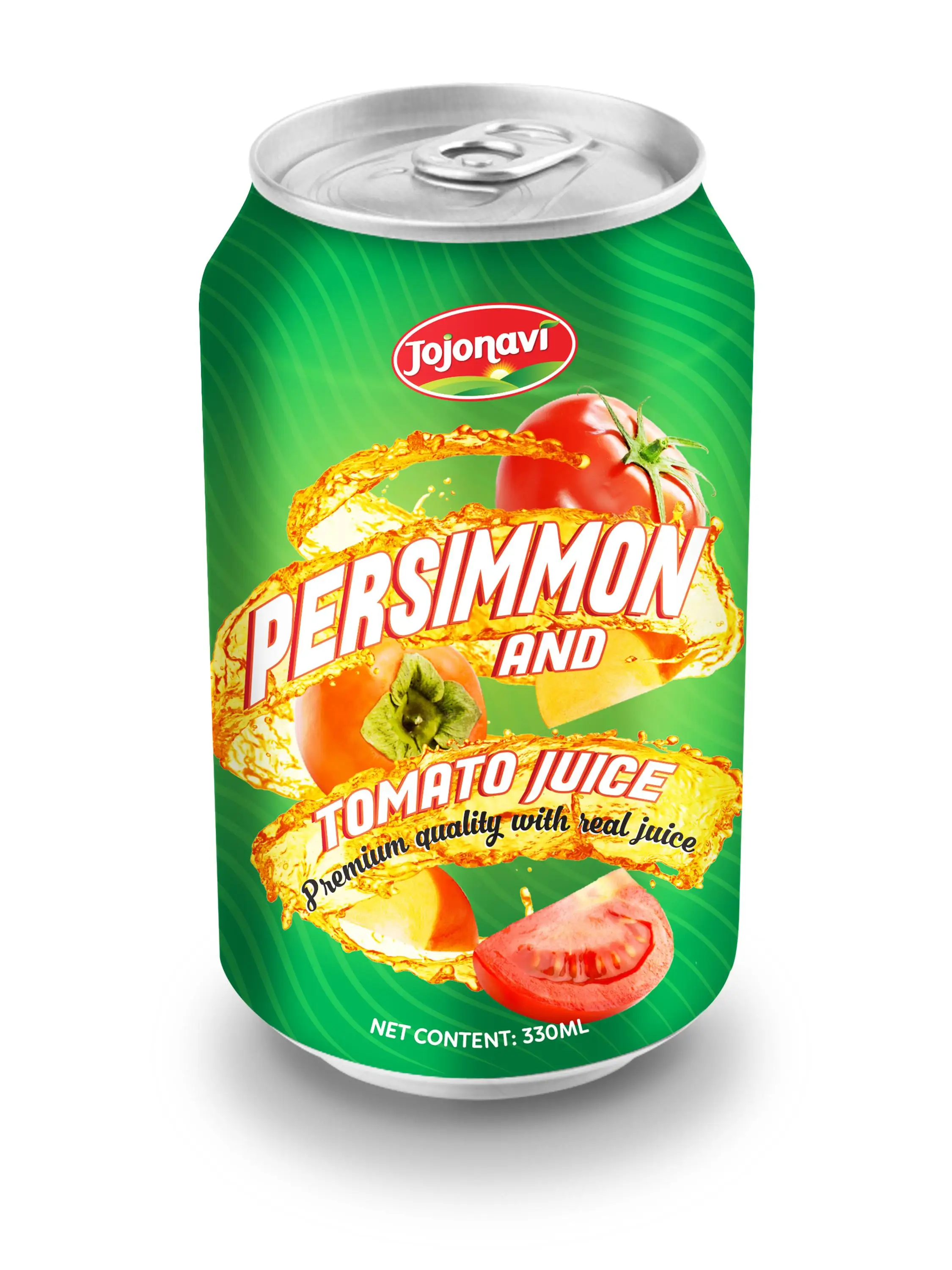 Canned Fruit Juice Supplier Original Persimmon With Tomato Juice 330ml ...