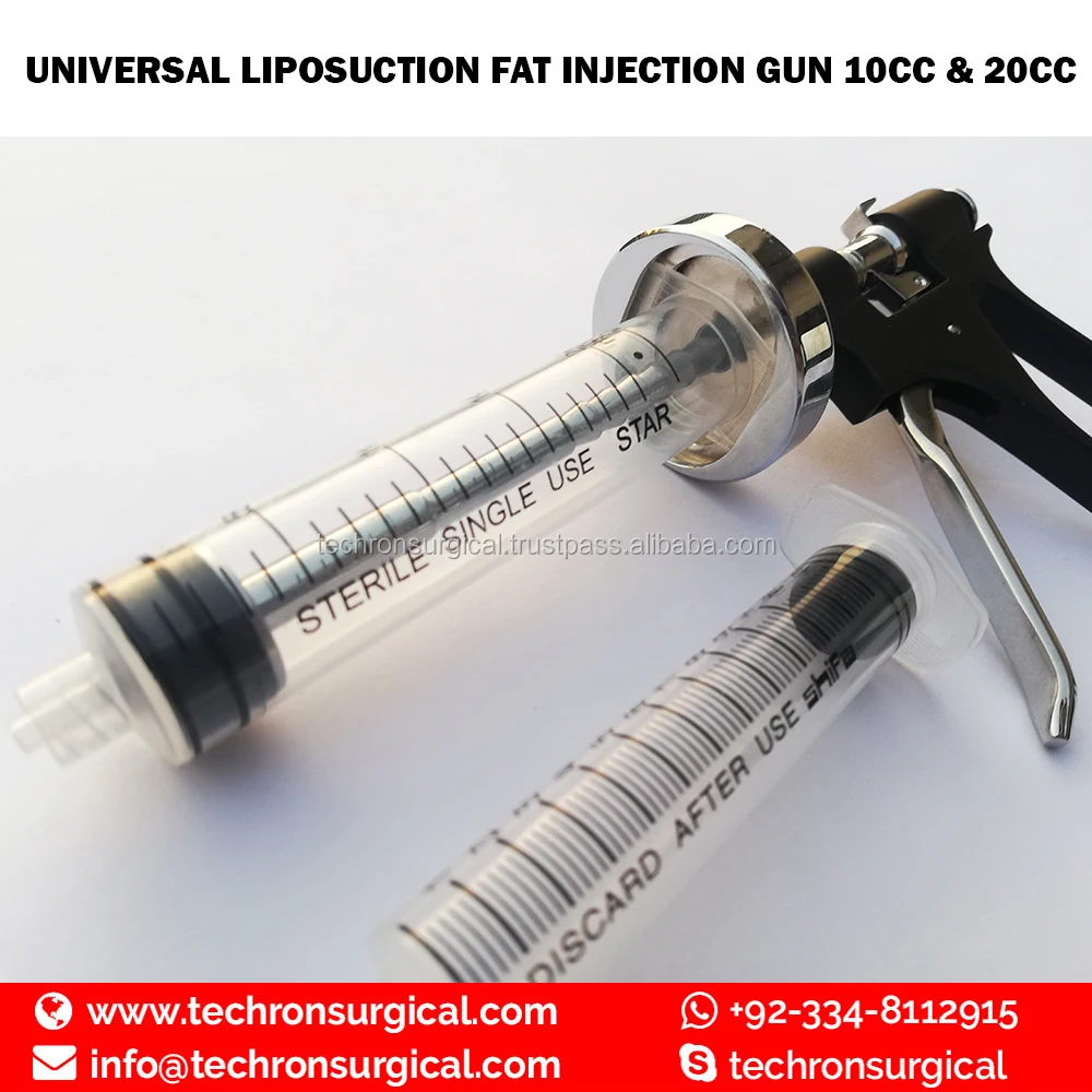 Plastic Surgery Universal Fat Injection Gun 10cc And 20cc - Buy Holly ...