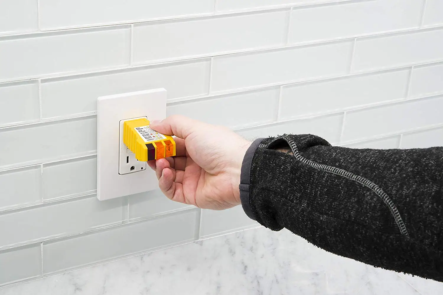 Circuit Tester 6/12 Power Plug Polarity Test Ground Tester - Buy Ground ...