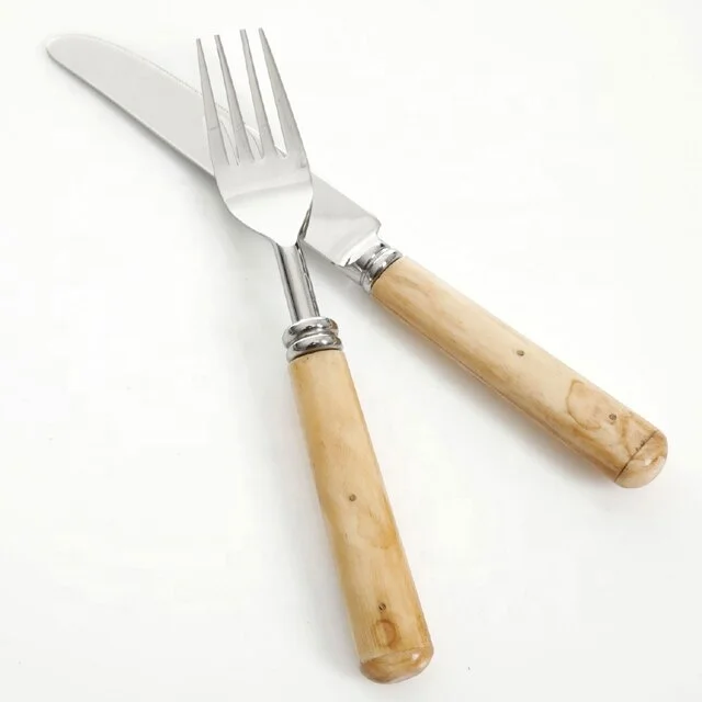 Stainless Steel Flatware Set With Bone Handle - Buy Flatware Set Bone ...