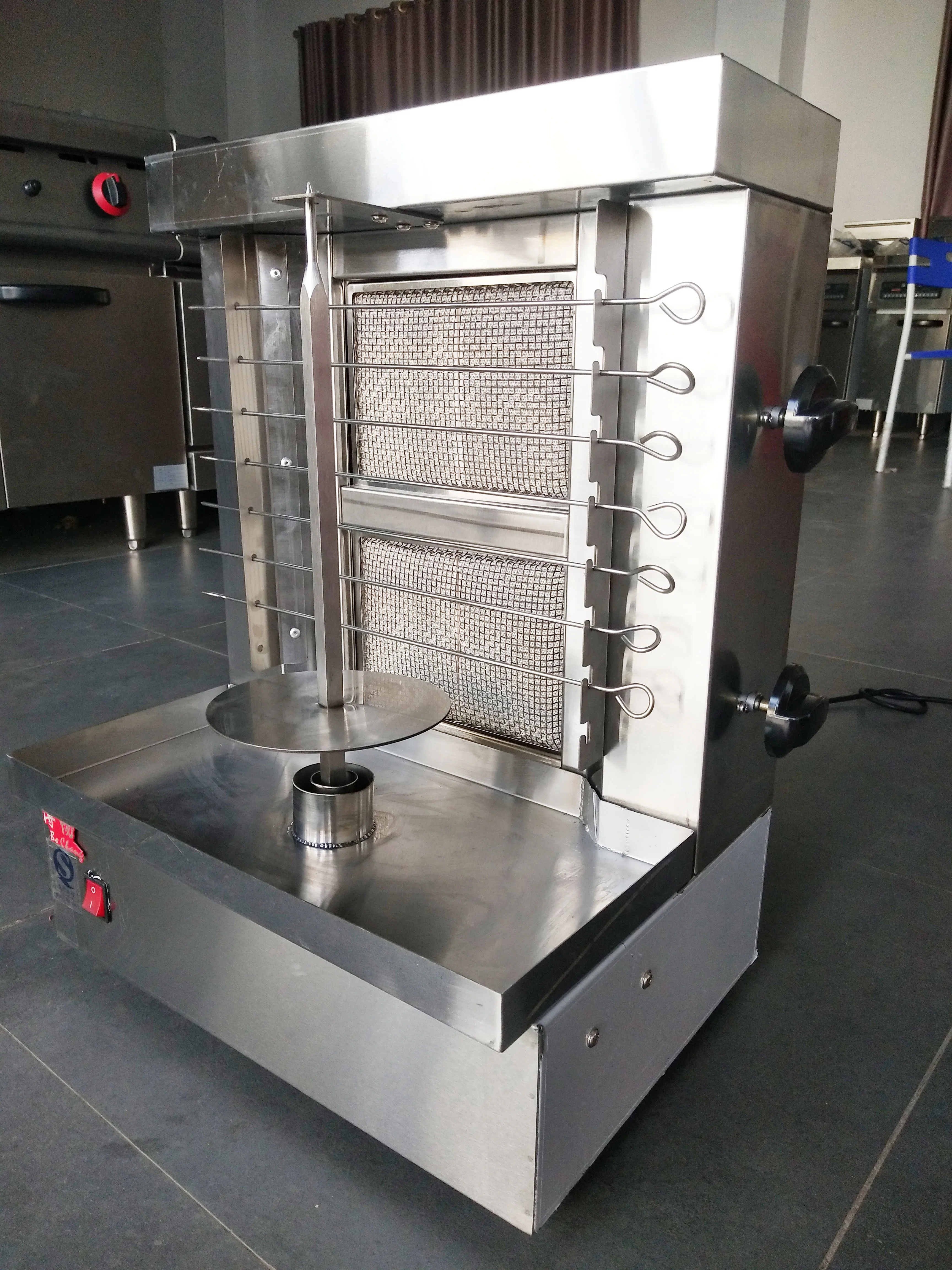 Kebab Maschine - Efficient Rotary Gas Doner Kebab Machine
