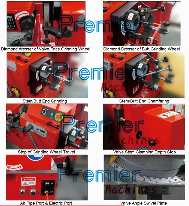 China Factory High Precision Valve Grinder/grinding/refacing Machine ...