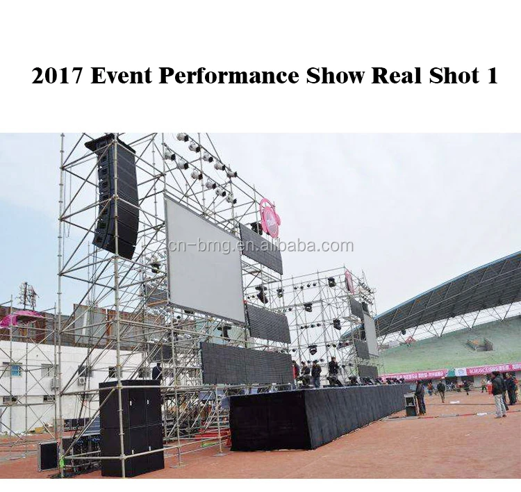 Bmg Superior Quality 2 Ways Dual 6.5 Inch Horn Line Array Speakers ...