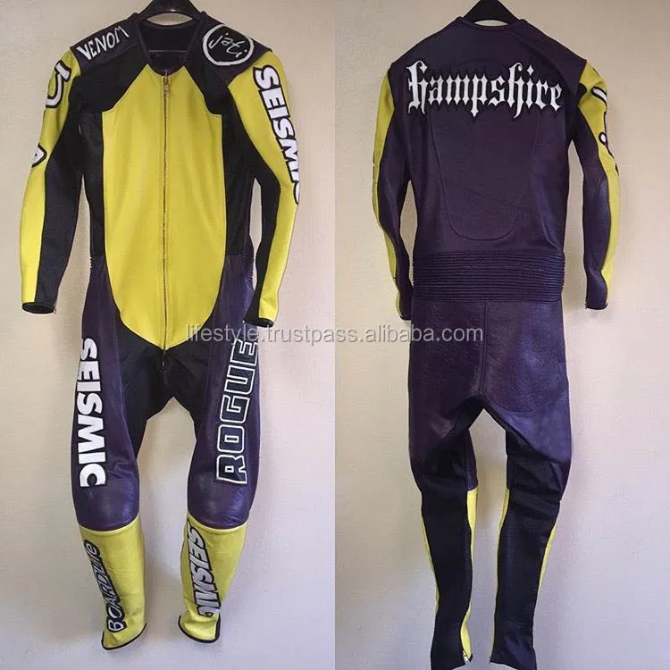 Inline Speed Skate Suit Drag Racing Leather Suit Leather Speed Racing ...