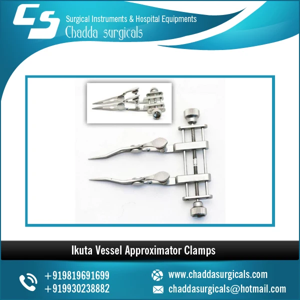 Ikuta Vessel Approximator Vascular Micro Surgical Clamps - Buy Micro ...