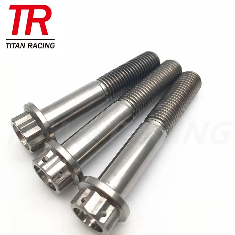 Titanium Bolt Gr5 M8x30 Hex Head Flanged Titanium Screw - Buy Factory ...