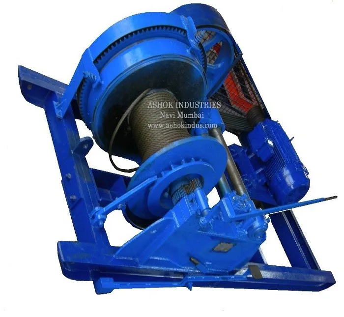 Piling winch and equipments Products from ASHOK INDUSTRIES