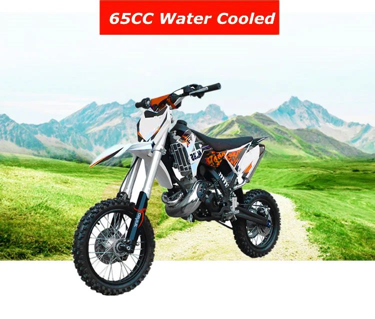 65cc Motocross - Automatic Watercooled Dirt Bike for Kids